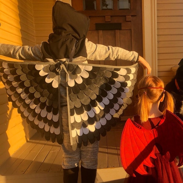 Falcon Costume Set / Wings and Mask / Peregrine Falcon Costume / Child ...