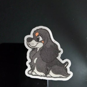 American Cocker Spaniel Sticker Chibi Puppy Dog Vinyl - Etsy