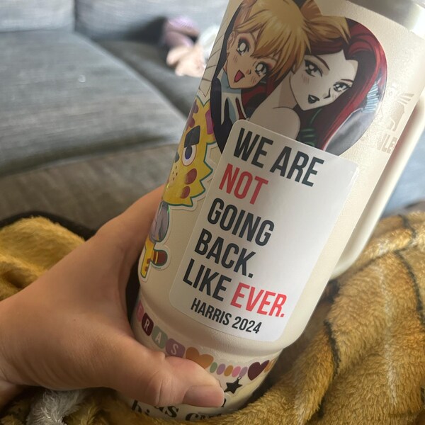 We Are Not Going Back Ever Sticker, Swifties for Harris Sticker, Kamala ...