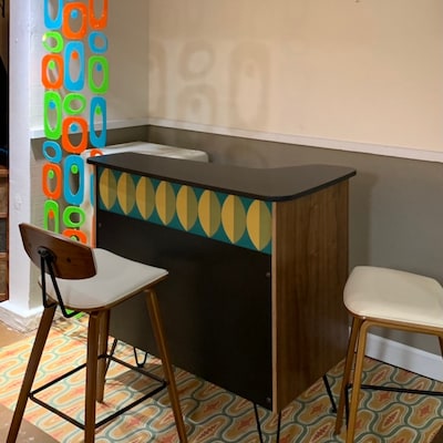 Mid Century Modern Art Abstract World Map Witco Wall Sculpture Painting ...