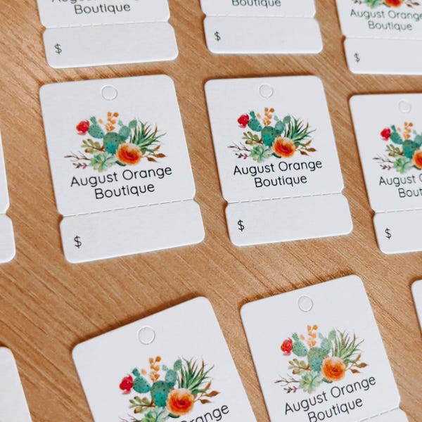 Claw Clip Cards, Personalized Packaging and Hanging Cards for 2" and 4 ...
