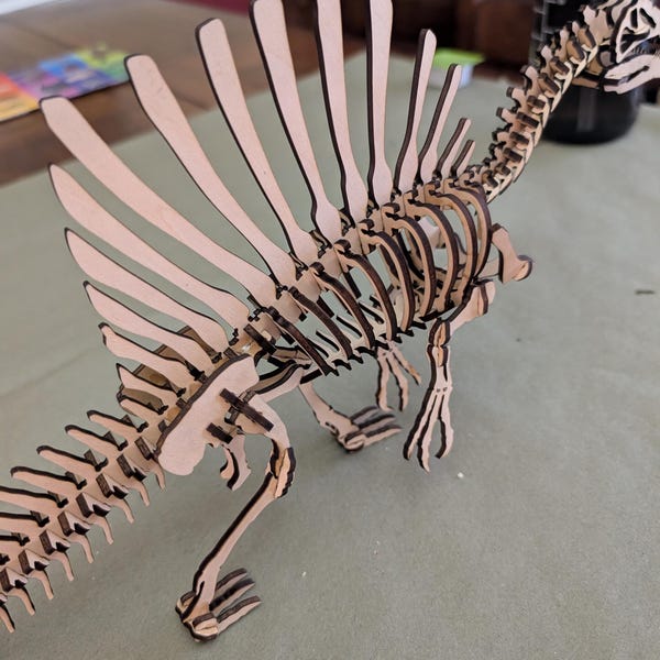 Pteranodon Skeleton .dxf Digital File Template for Laser Cutting. - Etsy