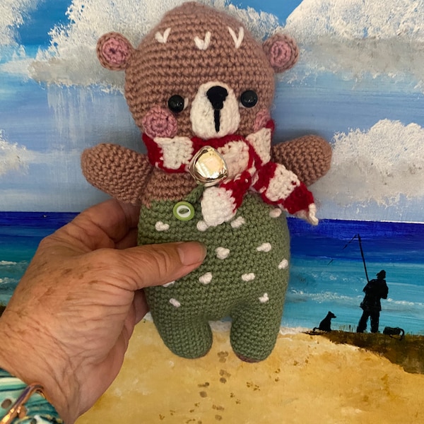 Bear-gingerbread Crochet Pattern. Amigurumi Bear Pattern. PDF. English ...