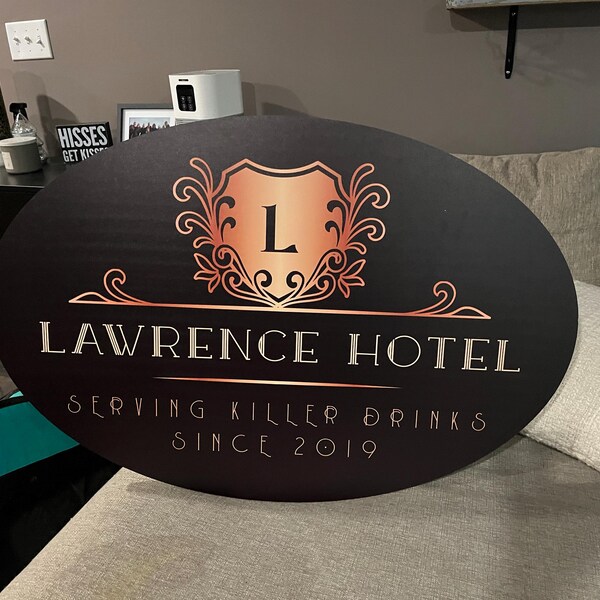 Custom Daycare Learning Center Carved Engraved Routed Color Filled ...