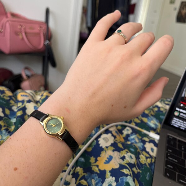 Gold & Silver Watch for Women, Gold Womens Wrist Watch, Two Tone Womens ...