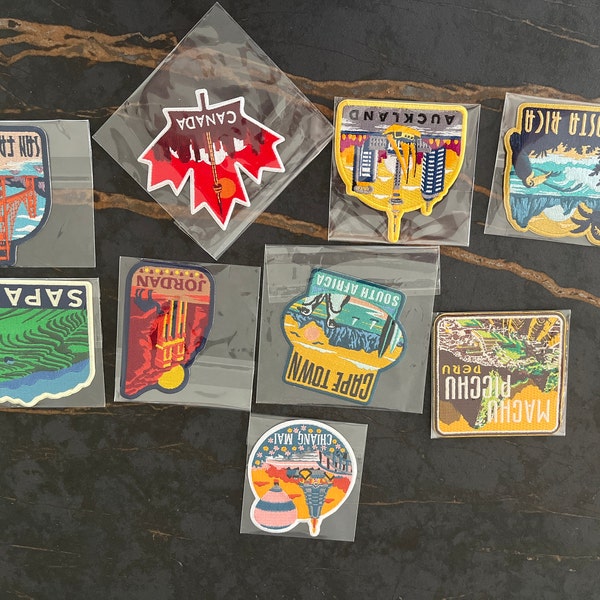 Costa Rica Travel Patch Embroidered Iron on Sew on Badge Souvenir ...