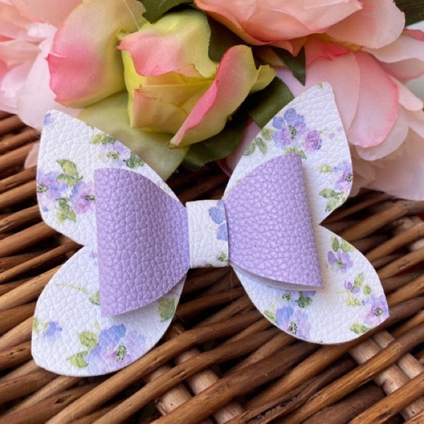 Emma Butterfly Bow Template SVG, Bow SVG, Bow Template, Hair Bow ...