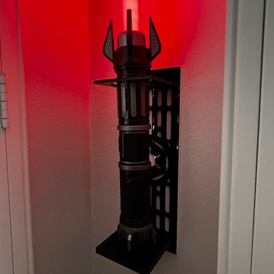Lightsaber Wall Mount Vertical Lightsaber Stand - Etsy