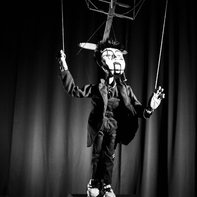 Unicorn Puppet Strung Marionette Handmade in Staffordshire England ...