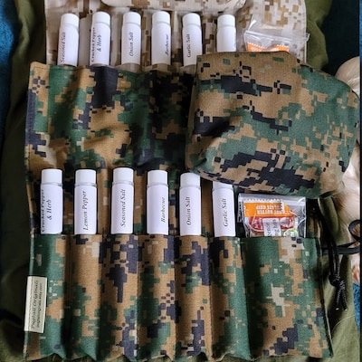 Personalized USMC Spice Kit, Custom Marine Deployment Gift, Field Mess ...