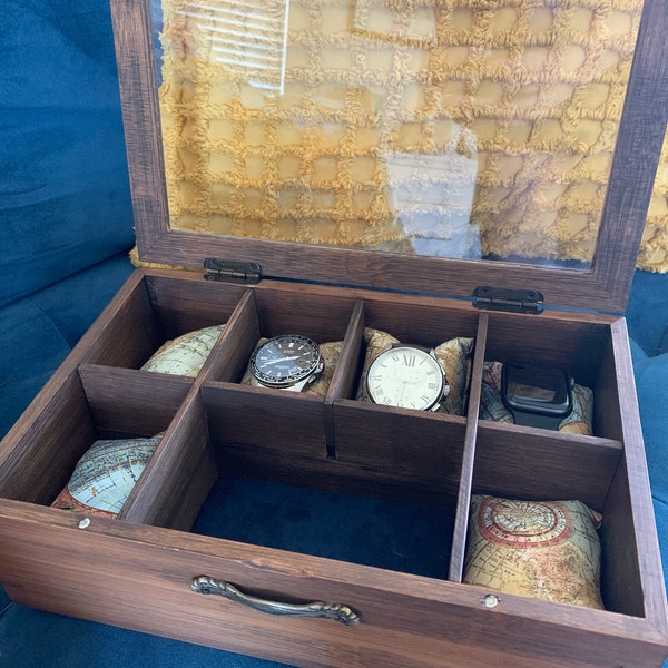 Compartment Customization - ADD ON - Watch Box - Men's Valet - Watch ...