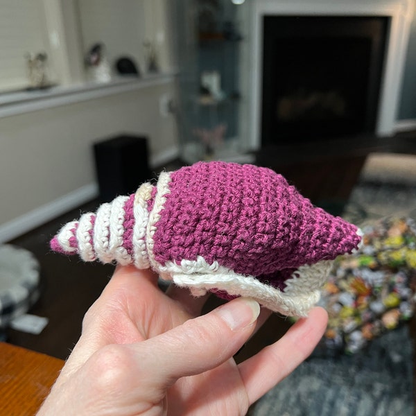 Small Crochet Shell PDF PATTERN - Etsy