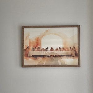 Modern Watercolor Nativity Scene Faceless Figures With Soft Tones and ...