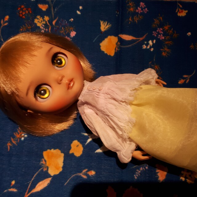 Custom Blythe textile handmade doll by TorryDolls on Etsy