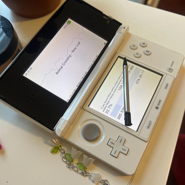 Custom Nintendo DS Lite Refurbished Game Console Handheld Console Clear ...