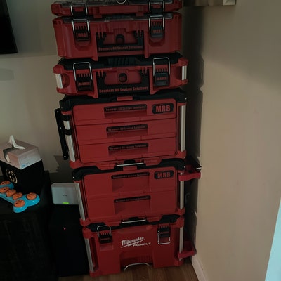 Milwaukee Packout Long Nesting Bins Packout Bins Custom - Etsy