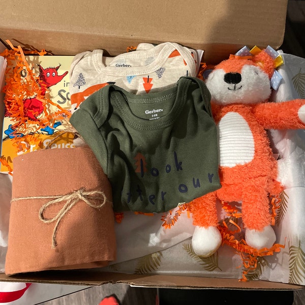 Baby Shower Very Hungry Caterpillar Gift Box /gender Neutral Gift Box ...