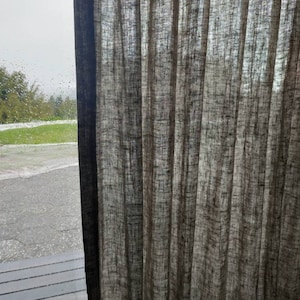 Pure Linen Fabric, Very Heavy Weight, Undyed, Prewashed. 280 Gsm ...