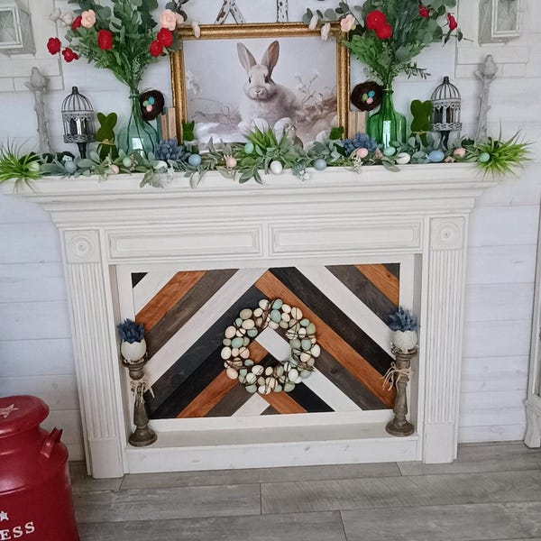 Printable Art Wildflower Creek Forest Cottage Core Décor Oil Painting ...