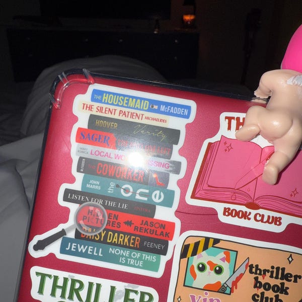 Dark Romance Book Stack Sticker, Bookish Sticker, Smut, Spicy, Kindle ...