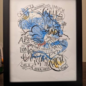 Robin Williams Quote Hand Lettered - Etsy