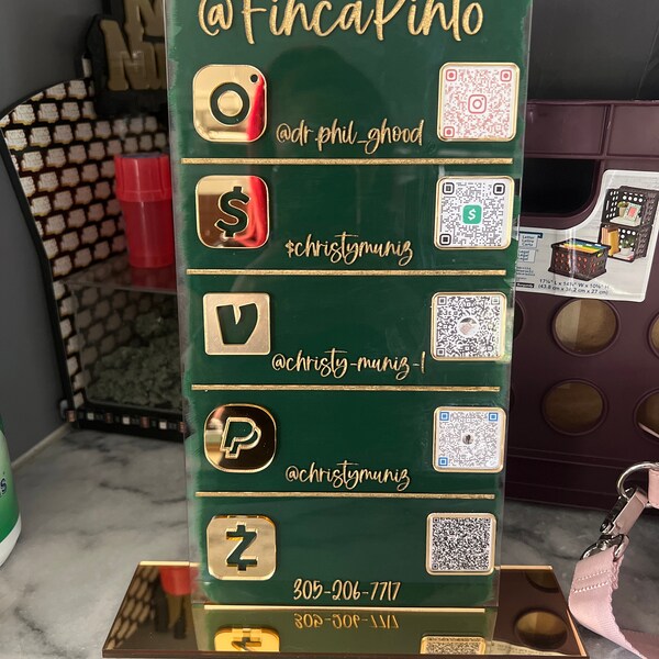 Social Media Sign QR Code Sign, Scan to Pay, Payment Sign, Facebook ...