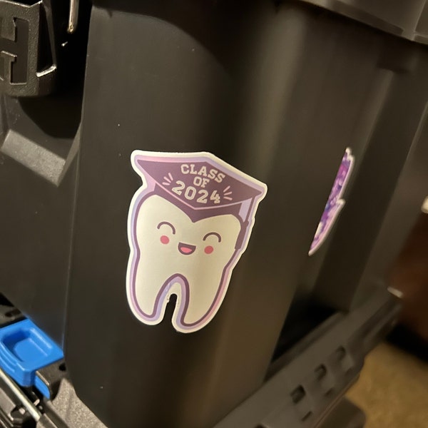 Class of 2024 Dental Sticker, Dental Graduation Sticker, Dentistry ...