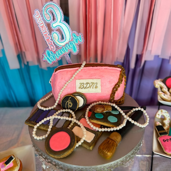 Official Threenager Cake Topper 3nager 3rd Birthday Cake Topper Third ...