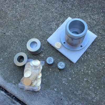 Custom Coining Tool Custom Coin Mint, Coinage, Coin Punch and Die Set ...