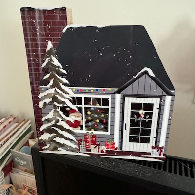 7.5 Welcome Sign, Snowman Long Block, Light Always On, Snowman Decor ...