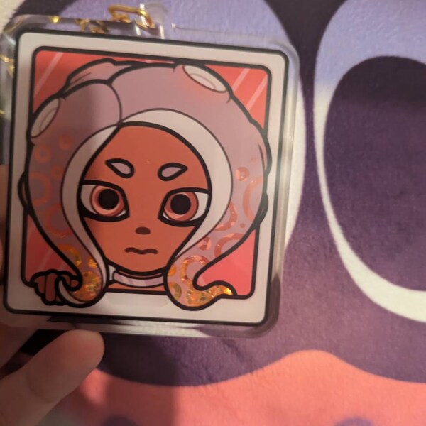 Agent 8 & Acht (dedf1sh) Liquid Glitter Shakers | Splatoon 3 Side Order ...