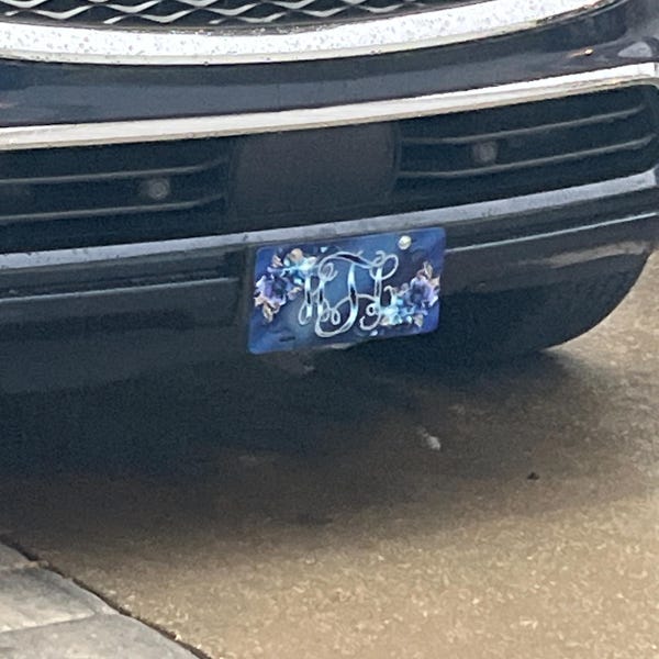 American Flag - Custom License Plate - Custom Car Tag - Personalized ...