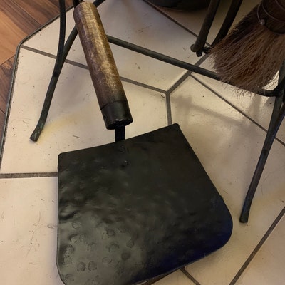 Firepit Ash Removal and Ember Scoop Tool Made From Wood and Steel ...