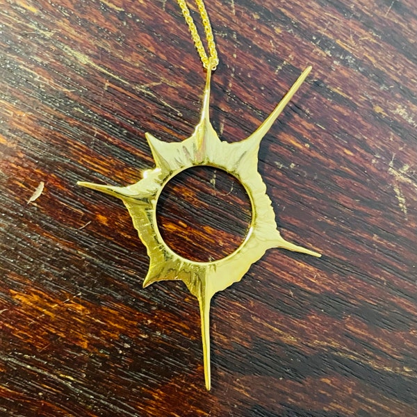 Solar Eclipse Necklace: Celestial Jewelry With Cosmic Charm and ...