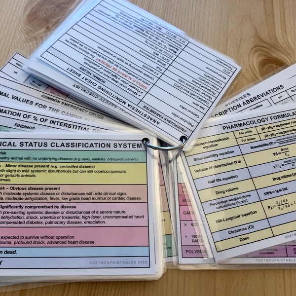 Parasitology Study Note Template for Veterinary, Medical & Science ...