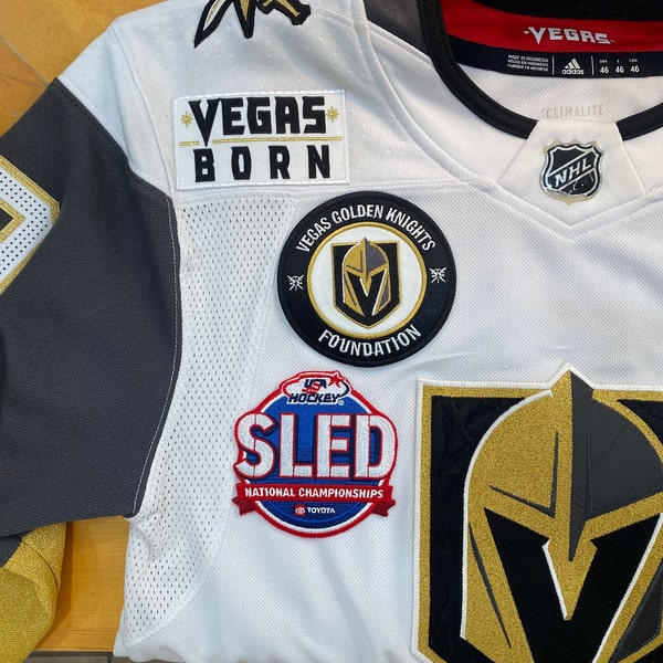 VEGAS BORN Embroidered Iron-on Patch - Etsy