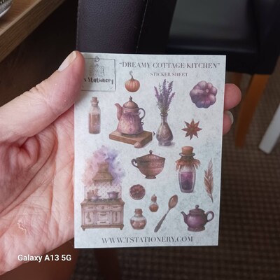 Seashells Sticker Set Tiny and Bigger Seashells, Journal Stickers ...