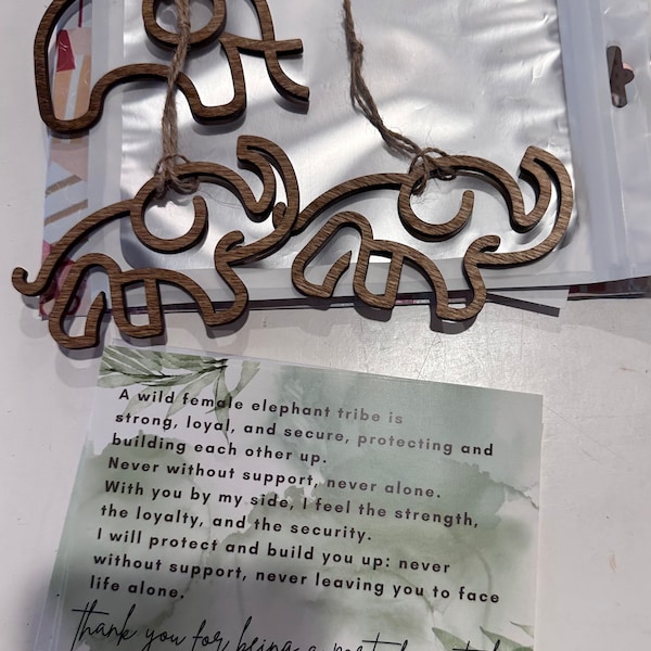 Elephant Friendship Gift, Elephant Ornament, Special Friend Keepsake ...