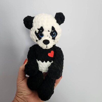 Crochet PATTERN Panda, Amigurumi Tutorial PDF in English - Etsy Canada