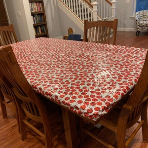 Laminated Tablecloth Traditional Choose Your Size and Your | Etsy