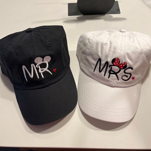Bride Groom Caps Mr Mrs Caps Honeymooning Hat Wedding Gift | Etsy