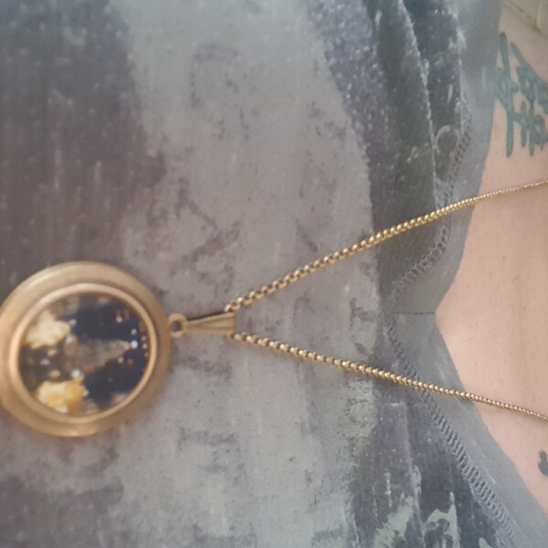 Statue of Liberty - Photo Locket - NYC Photo Locket Necklace - National ...