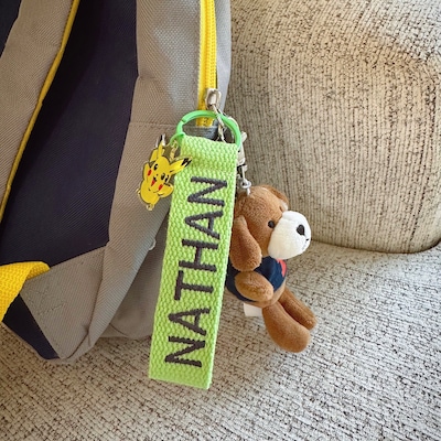 Personalized Embroidery Name Tag Custom Name Tag Backpack - Etsy