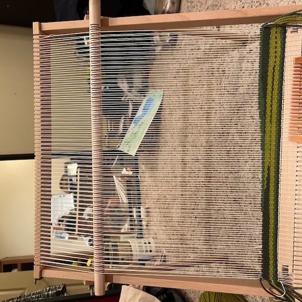 X Large Weaving Loom Kit, Also Known as Tapestry Weave Loom Lap Heddle ...