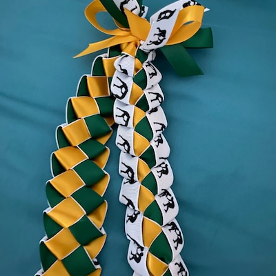 Wrestling Ribbon Lei senior Nights, Graduations, Wrestler's Gift - Etsy