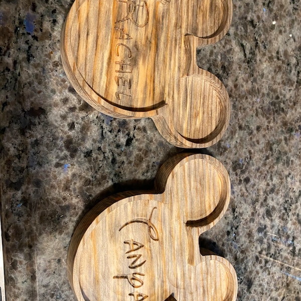 Personalized Mickey Mouse Key Holder - Etsy