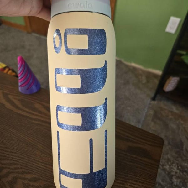 Custom Name Vinyl Decals: Personalized Labels, Water Bottle Stickers ...