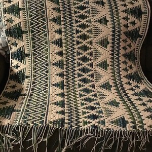 Berber Afghan Overlay Mosaic Crochet PATTERN ONLY Digital | Etsy
