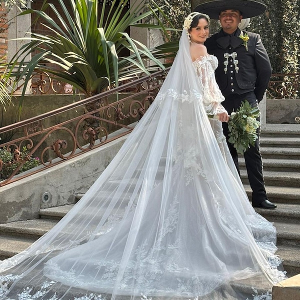 Shiny Moon Star White Wedding Cape With Pop Sleeves Bicep Cape Gorgeous ...