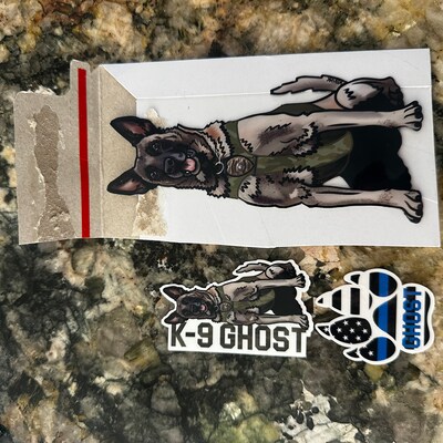 Police K9 Window Decal/k9 Unit Decal/caution K9 Decal/police Dog Decal ...